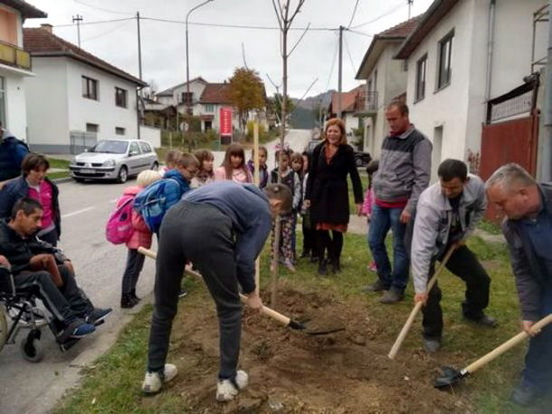 Počela sadnja drveća i uređenje ulaza u grad - 058.ba | 058.ba